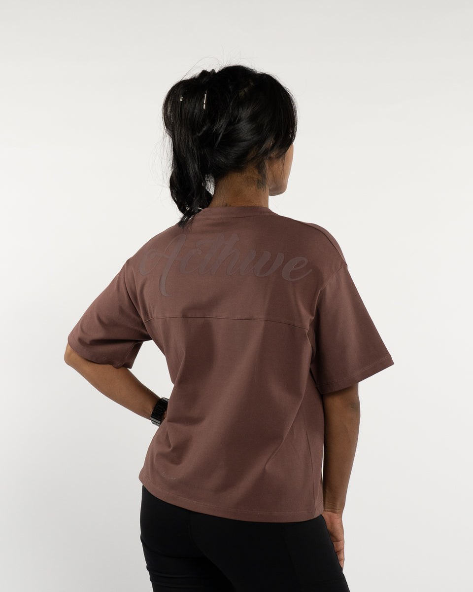Womens Identity Oversized Tee – Acthive